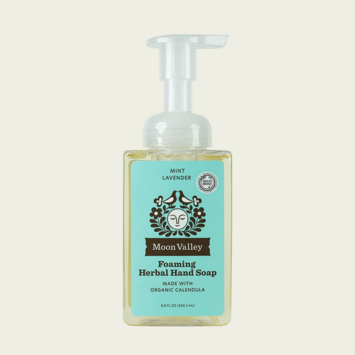 Foaming Herbal Hand Soap Lemon Rosemary by Moon Valley Organics
