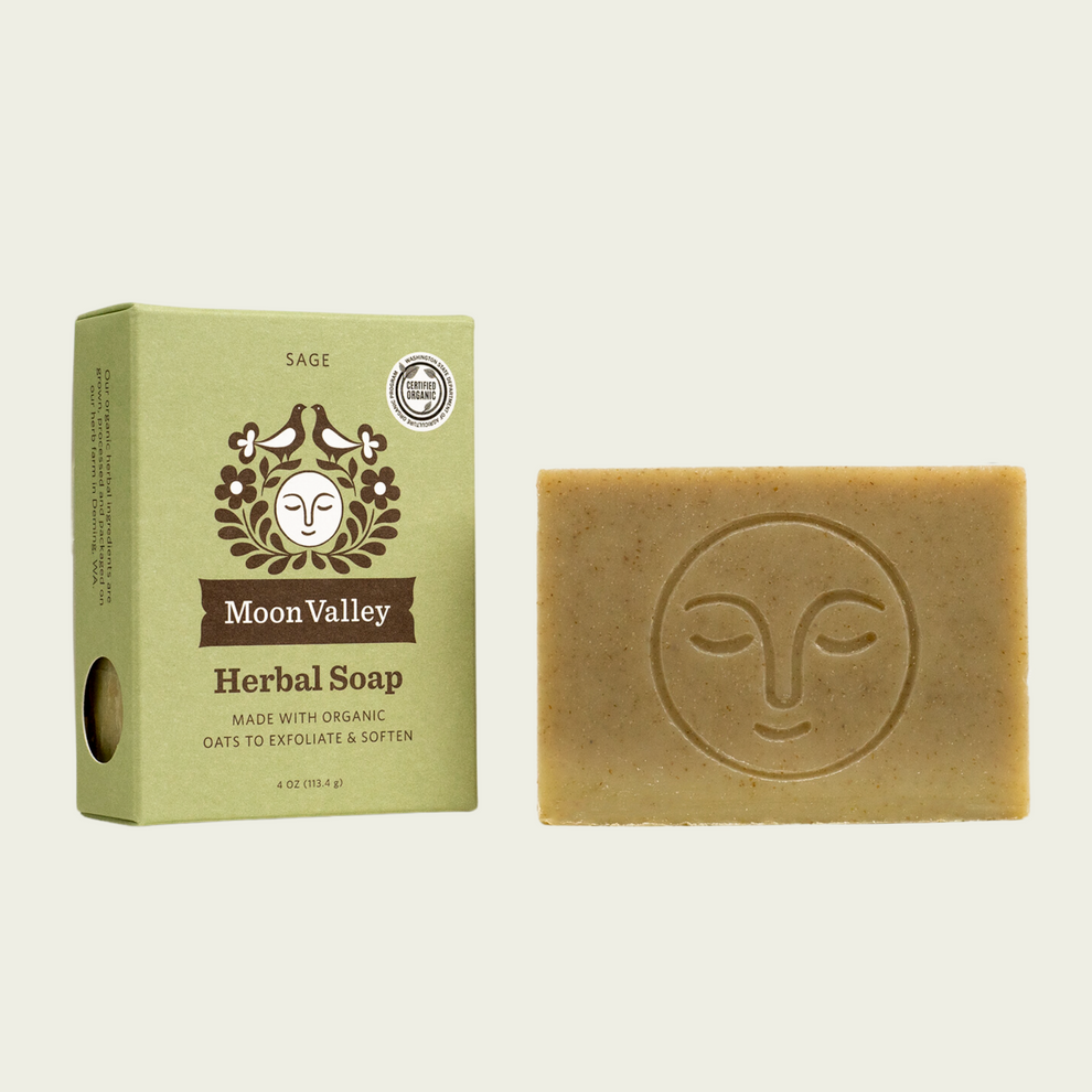 Sage Herbal Soap – Moon Valley Organics